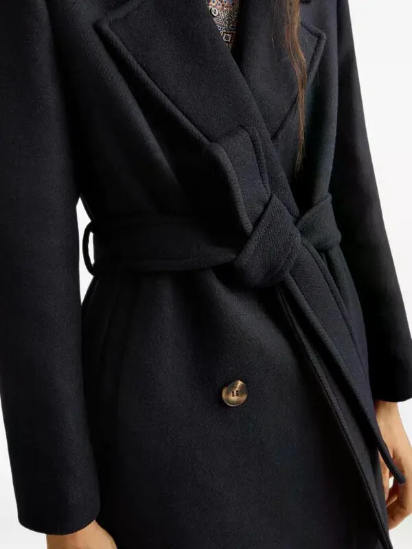 Momoni Elin Double-breasted Belted Coat