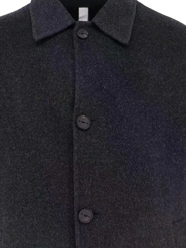 HEVO Loconia Button-up Single-breasted Coat