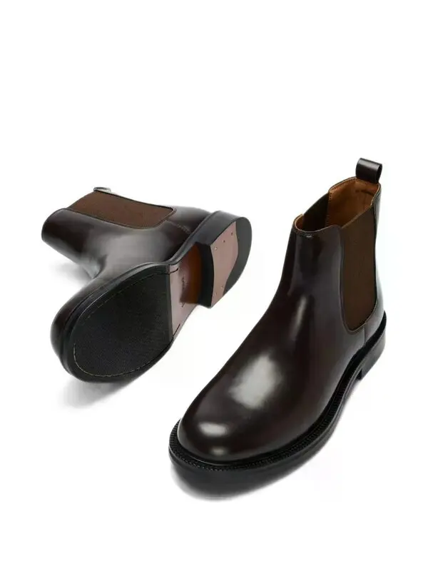 SELECTED Bobby Leather Chelsea Boots