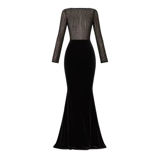 NUR KARAATA Aureline Dress