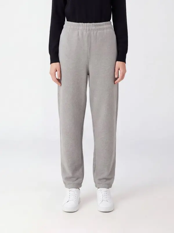 ENTIRE STUDIOS Straight-leg Cotton Joggers With Elasticated Waist - Grey 1