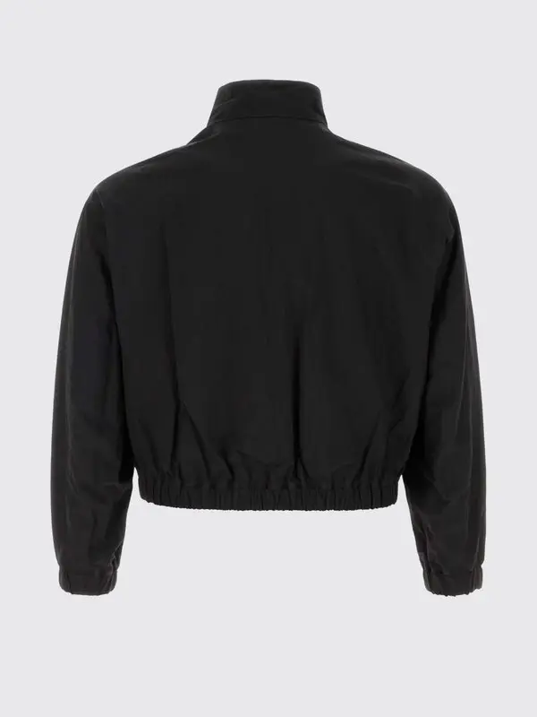 Veilance High Neck Nylon Bomber Jacket With Zip Closure