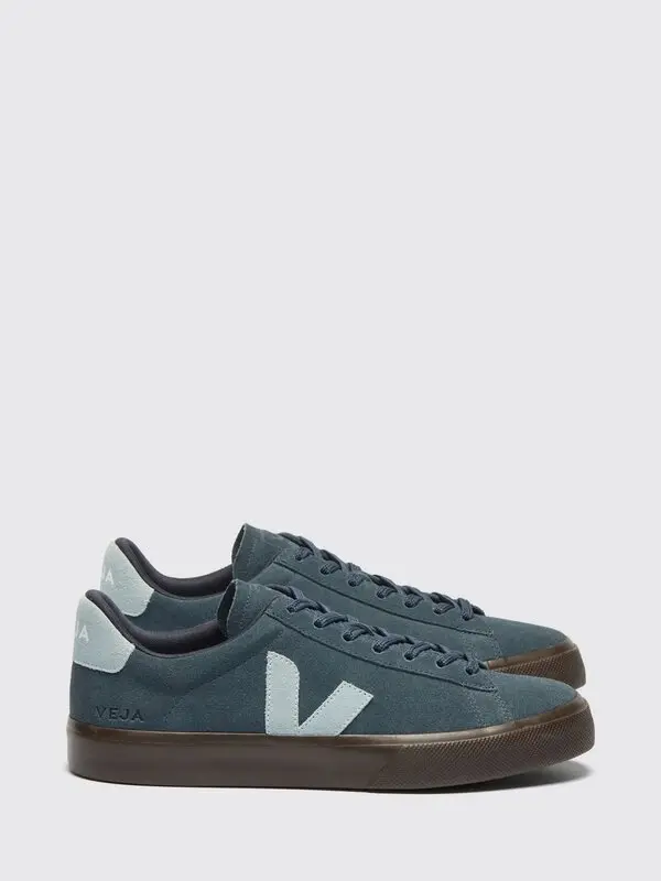 VEJA Campo Low-top Suede Sneakers With Contrast Logo