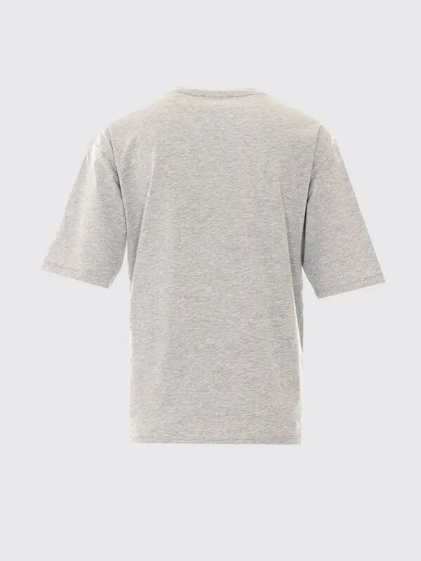 Liu Jo Cotton Crew-neck T-shirt With Embroidery And Crystal Applications