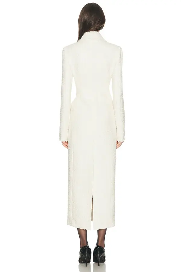HELSA Tweed Curve Coat