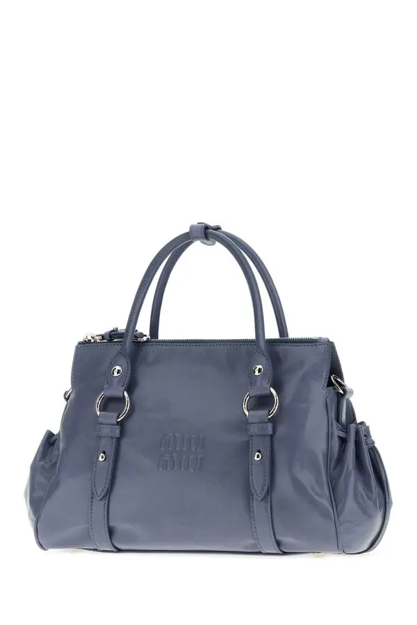 Miu Miu Cerulean Leather Handbag
