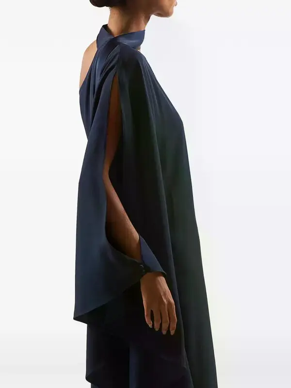 TALLER MARMO Florinda One-shoulder Maxi Dress - Blue