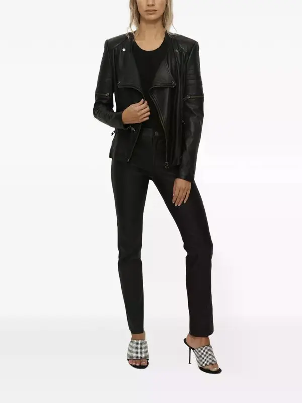 WEST 14TH Greenwich Quilted Asymmetric-zip Jacket