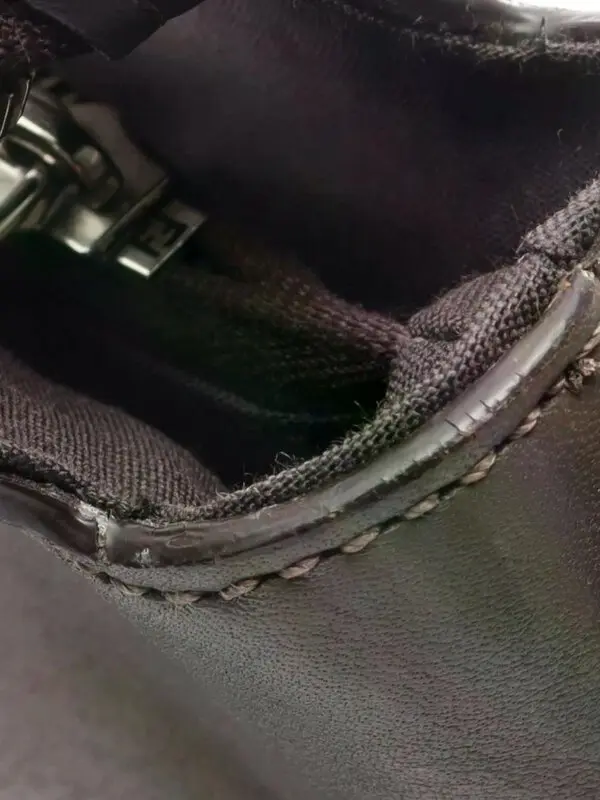 Fendi 2010-2026 Medium Tricolor Leather The Way Satchel - Grey