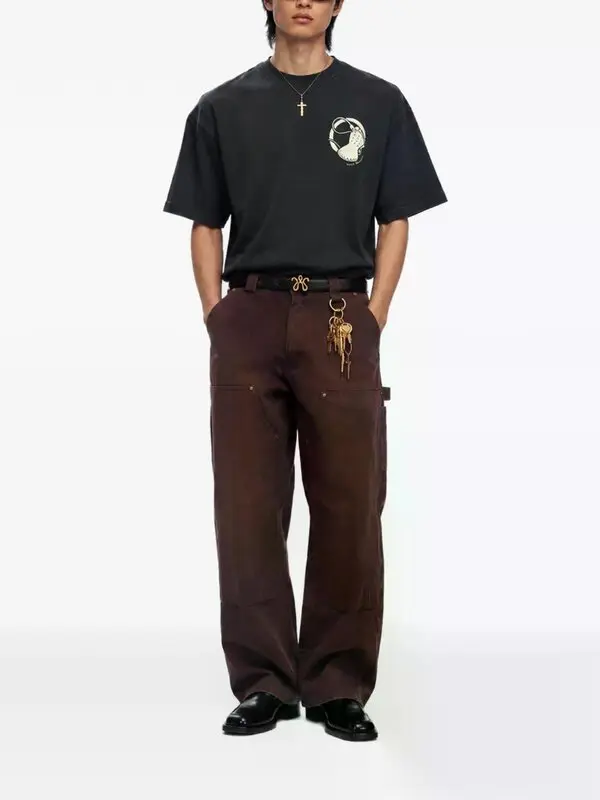 WILLY CHAVARRIA Workwear Carpenter Straight-leg Jeans
