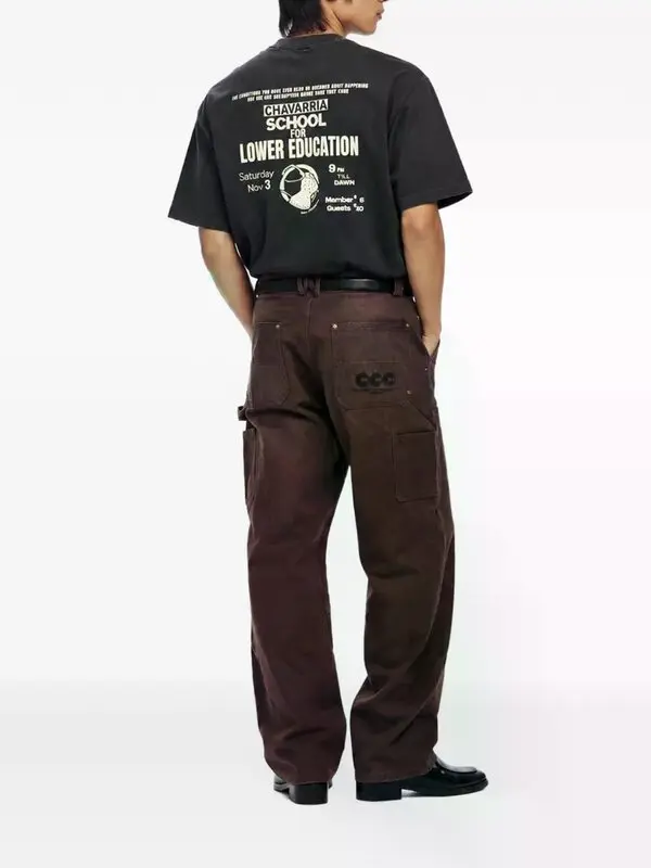 WILLY CHAVARRIA Workwear Carpenter Straight-leg Jeans