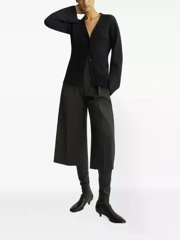 ARLO MOTT Bleeker V-neck Cardigan - Grey