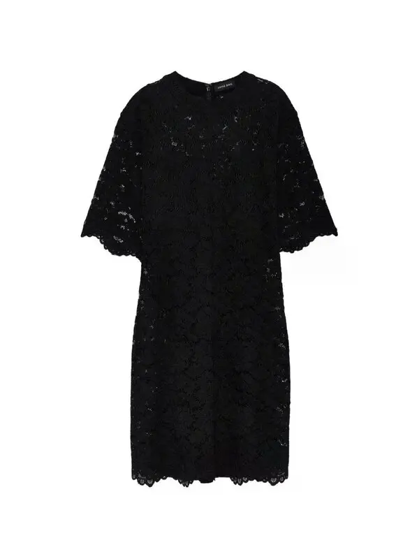 ANINE BING Leonor Dress Lace - Black