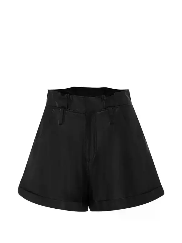 WEST 14TH Sullivan Paperbag Leather Shorts