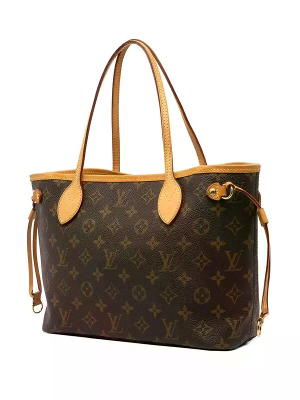 LOUIS VUITTON 2011 Monogram Neverfull Pm Tote Bag - Brown