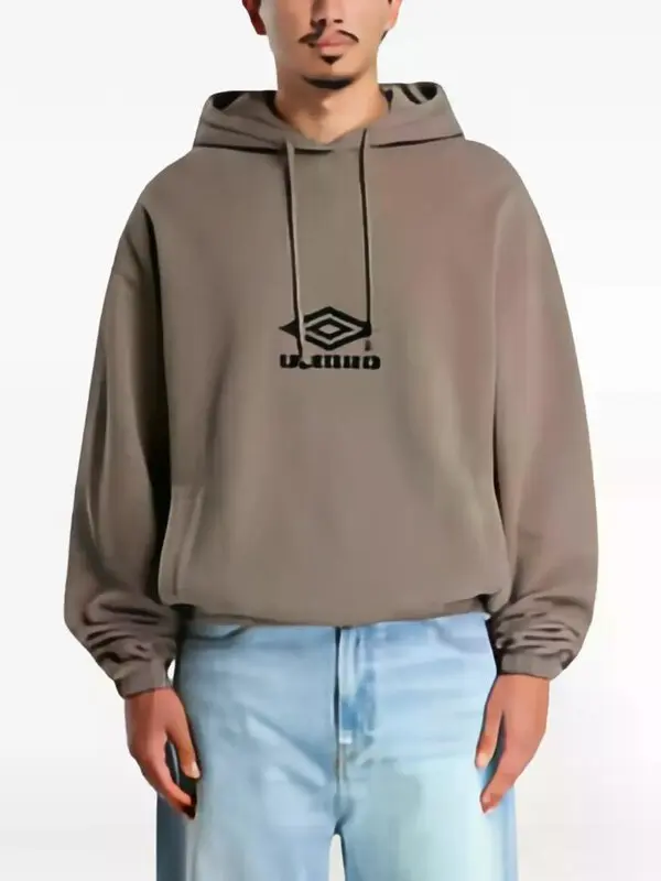 UMBRO X Slam Jam Og-logo Masked Hoodie