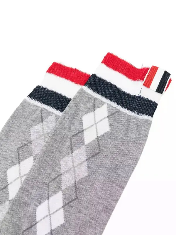 Thom Browne Rwb-stripe Socks