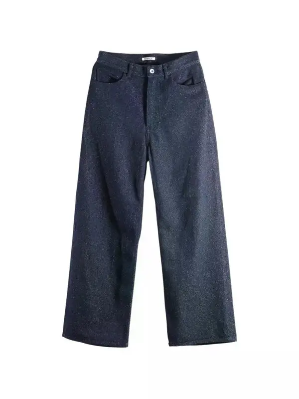 Auralee Wide-leg Jeans - Blue