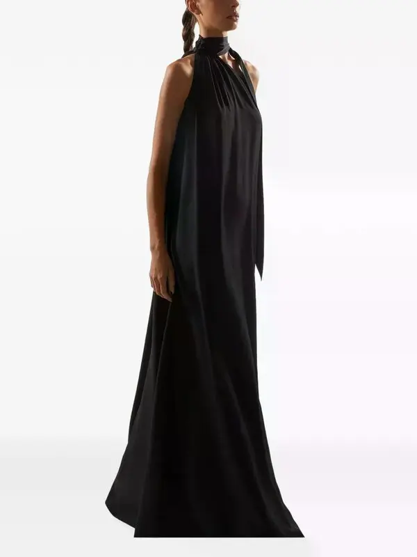 TALLER MARMO Astor Halterneck Maxi Dress