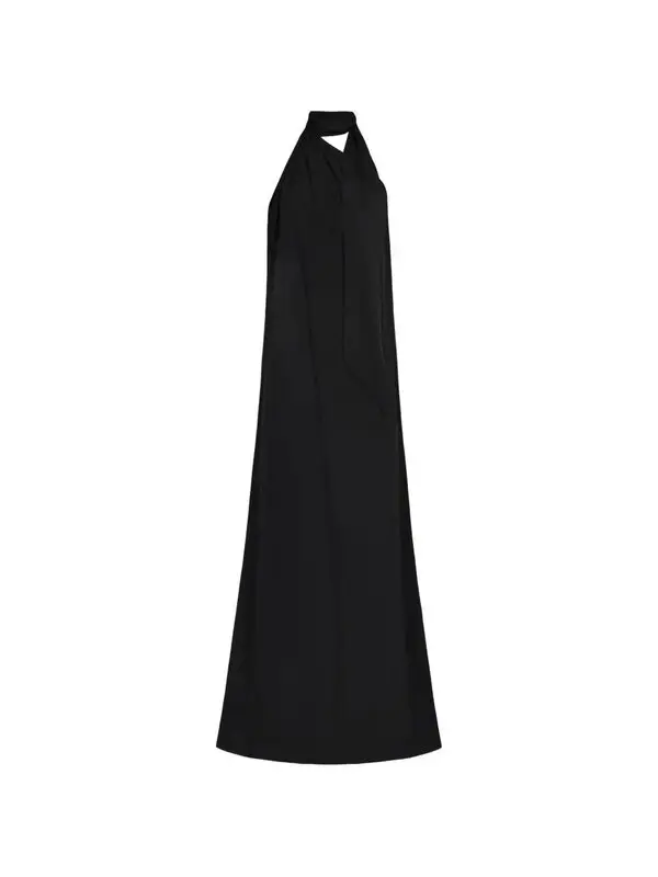 TALLER MARMO Astor Halterneck Maxi Dress - Black
