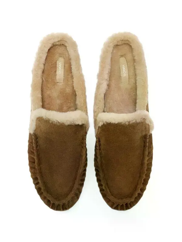 Vince Tevin Shearling-lined Mules