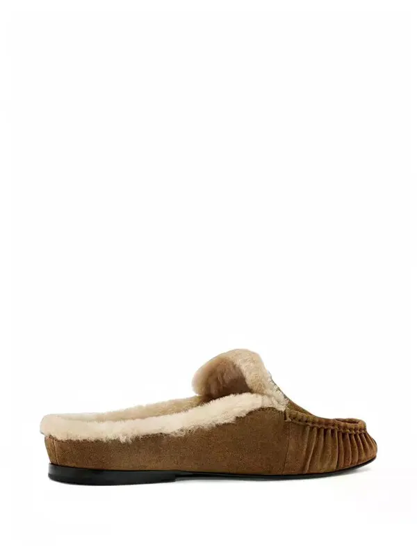 Vince Tevin Shearling-lined Mules