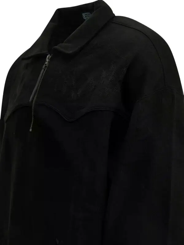 Polo Ralph Lauren Embroidered Quarter-zip Sweater