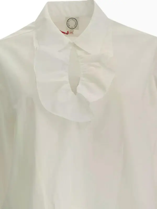 INES DE LA FRESSANGE PARIS Ruffled-trim Shirt