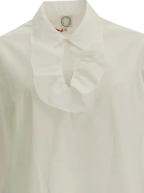 INES DE LA FRESSANGE PARIS Ruffled-trim Shirt