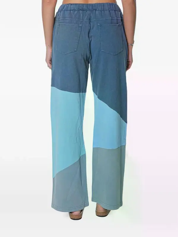 ONETEASPOON Patchwork Wide-leg Track Pants
