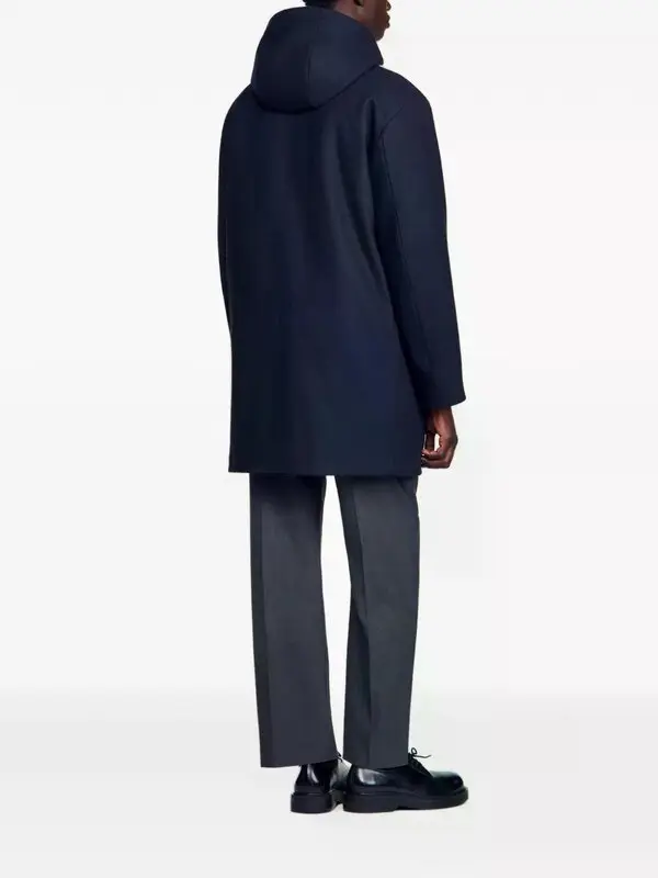 Sandro Hooded Zip-up Parka