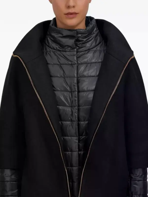 Herno Layered Zip-up Coat