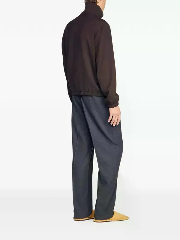 Sandro Zip-up Stand-up Collar Jacket