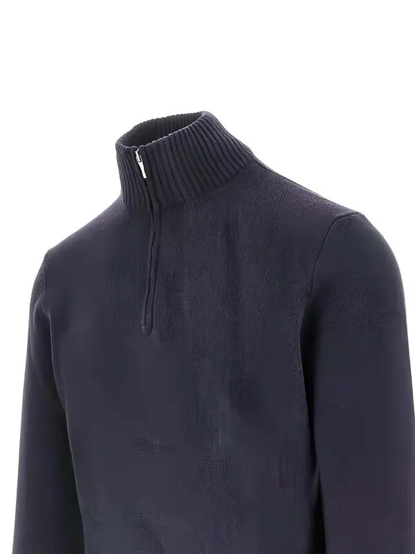 THE M.. Half-zip Wool Sweater