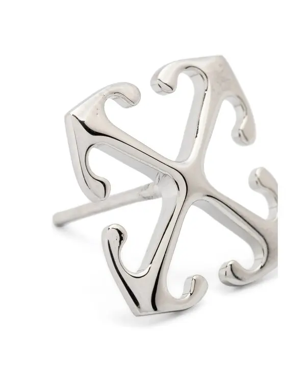 Off-White Arrow Mono Push-lock Fastened Earring