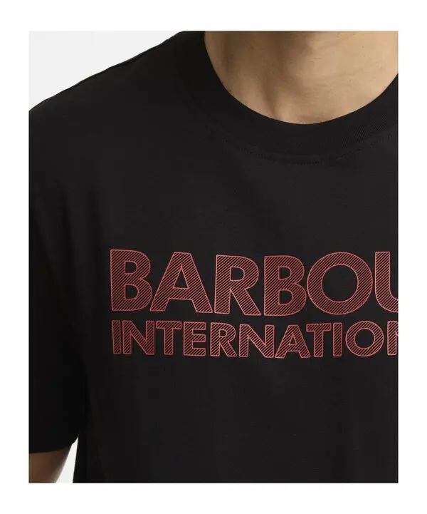 Barbour Logo Print Crew Neck T-shirt