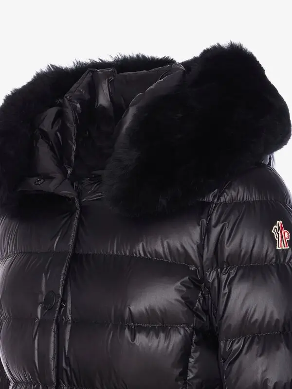 Moncler Armoniques Hooded Down Ski Jacket