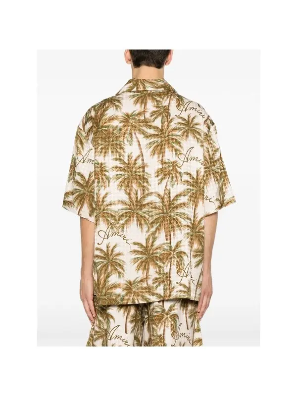 Amiri Palm Printed Shirt