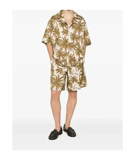 Amiri Palm Printed Shirt