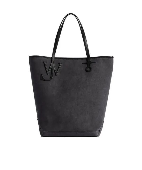 J.W.ANDERSON Large Anchor Canvas Tote In Navy