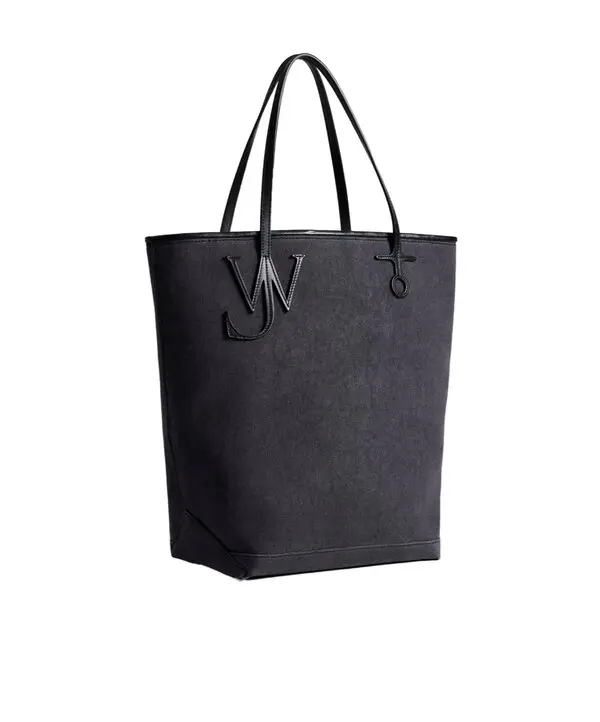 J.W.ANDERSON Large Anchor Canvas Tote In Navy