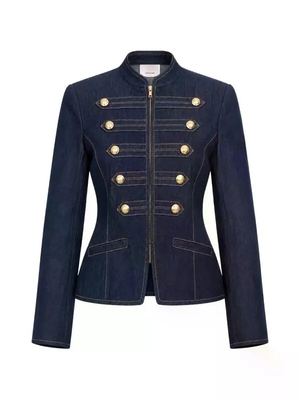 Cinq À Sept Abbott Fitted Jacket - Blue