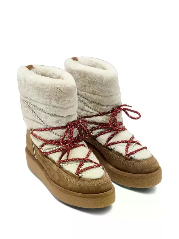 Veronica Beard Kirsta Shearling-panel Boots