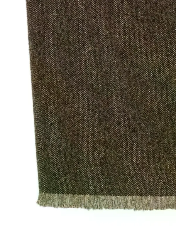 Brunello Cucinelli Fringed Shimmering Scarf - Brown
