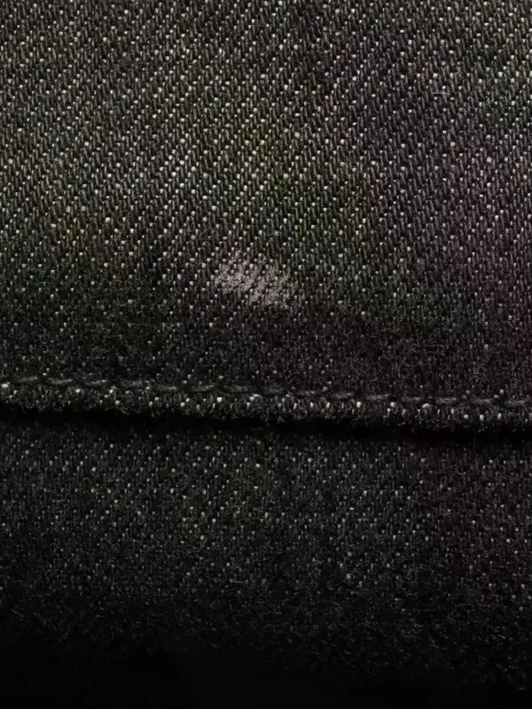 Prada 2013-2026 Denim Canapa Logo Tote Satchel - Black