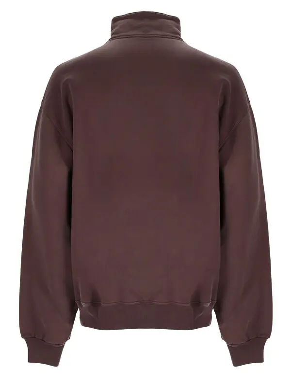 Jacquemus Felpa Con Logo E Zip