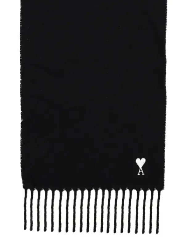AMI Paris Sciarpa Con Logo