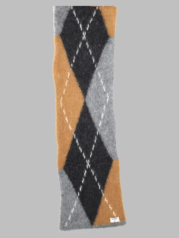 Filippa K Sciarpa Con Motivo Argyle - Multicolour