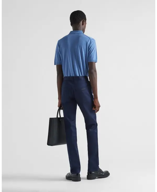 Prada Five-pocket Stretch Drill Jeans