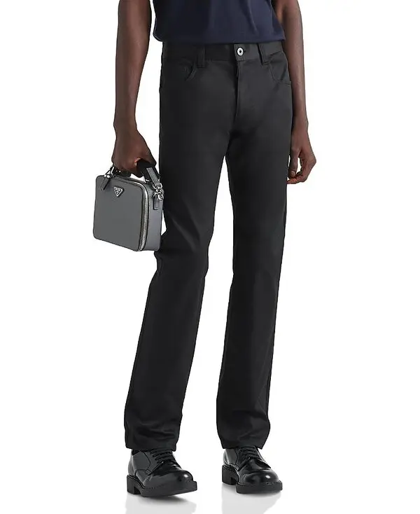 Prada Five-pocket Stretch Drill Jeans